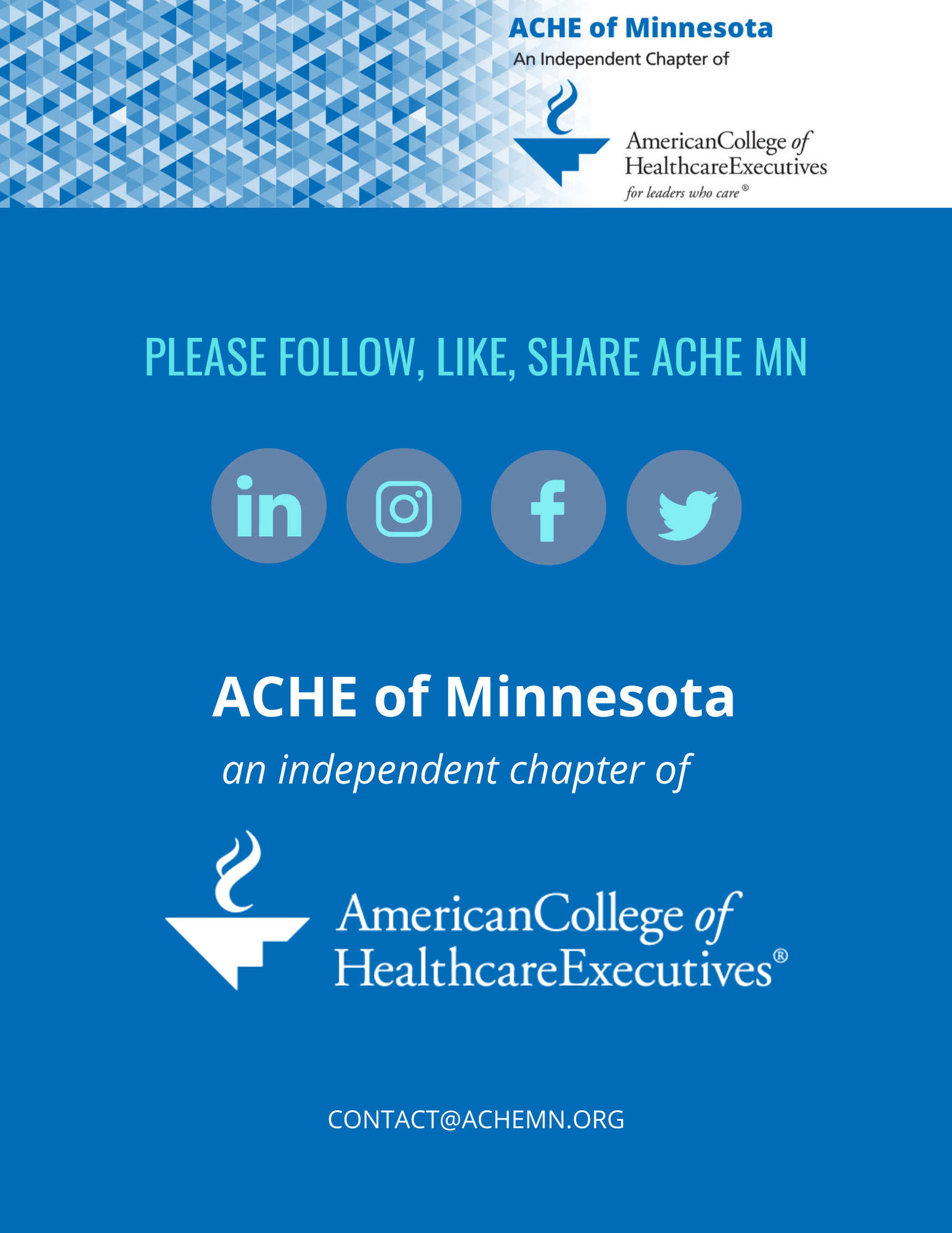 New Member Guide - ACHE-MN