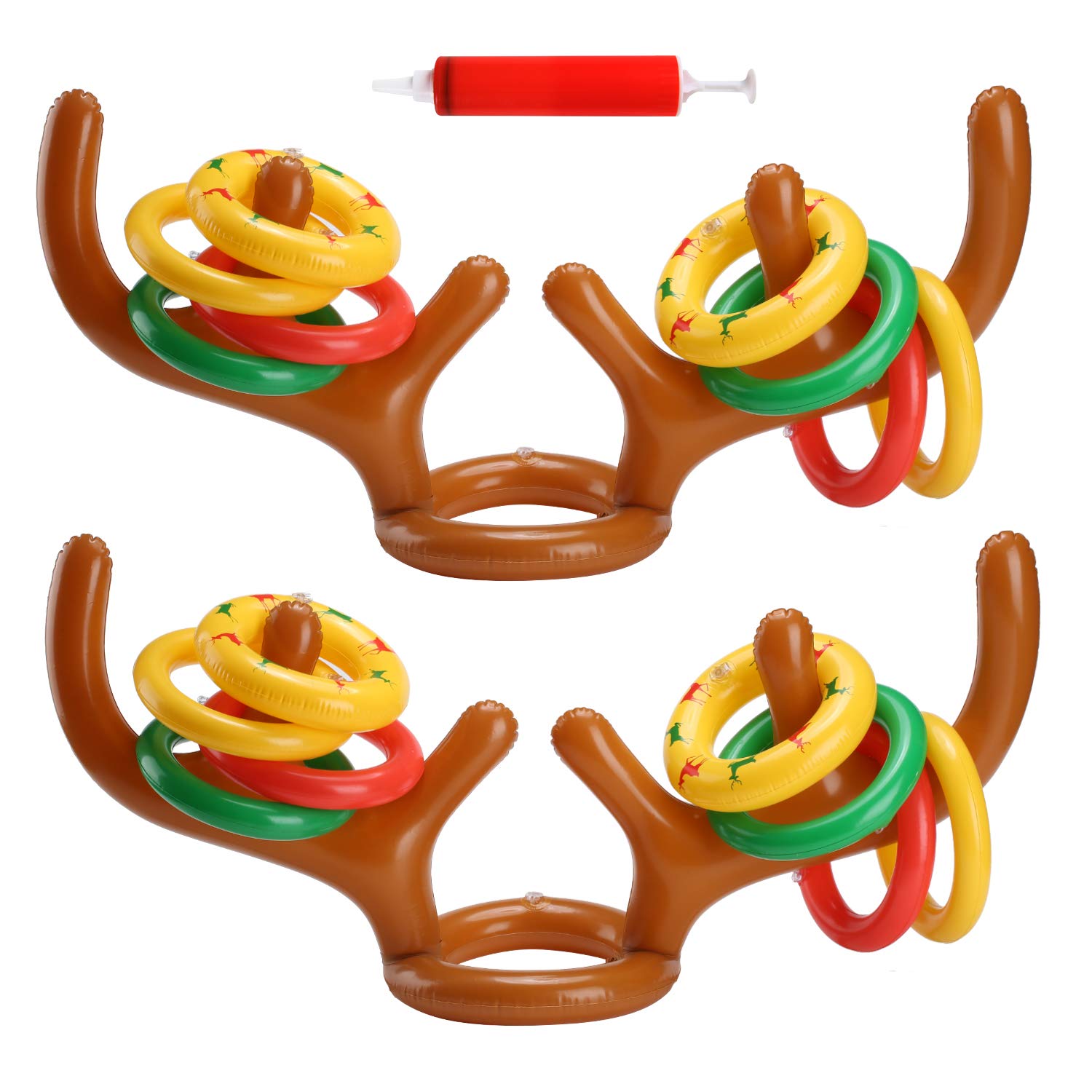 Christmas Reindeer Antler Ring Toss Game Best Gadget Store