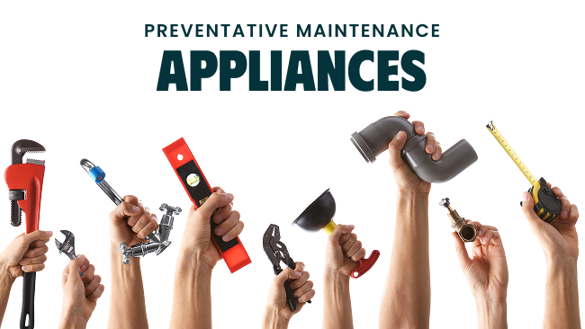 Preventative Maintenance: Appliances | The Maintenance Academy