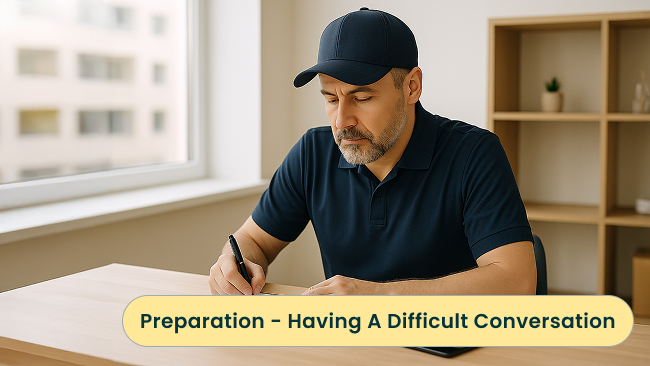 Preparation for the Difficult Conversation | The Maintenance Academy
