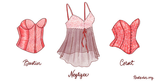 How to speak lingerie: Bustier, negligee, and corset - Bedsider