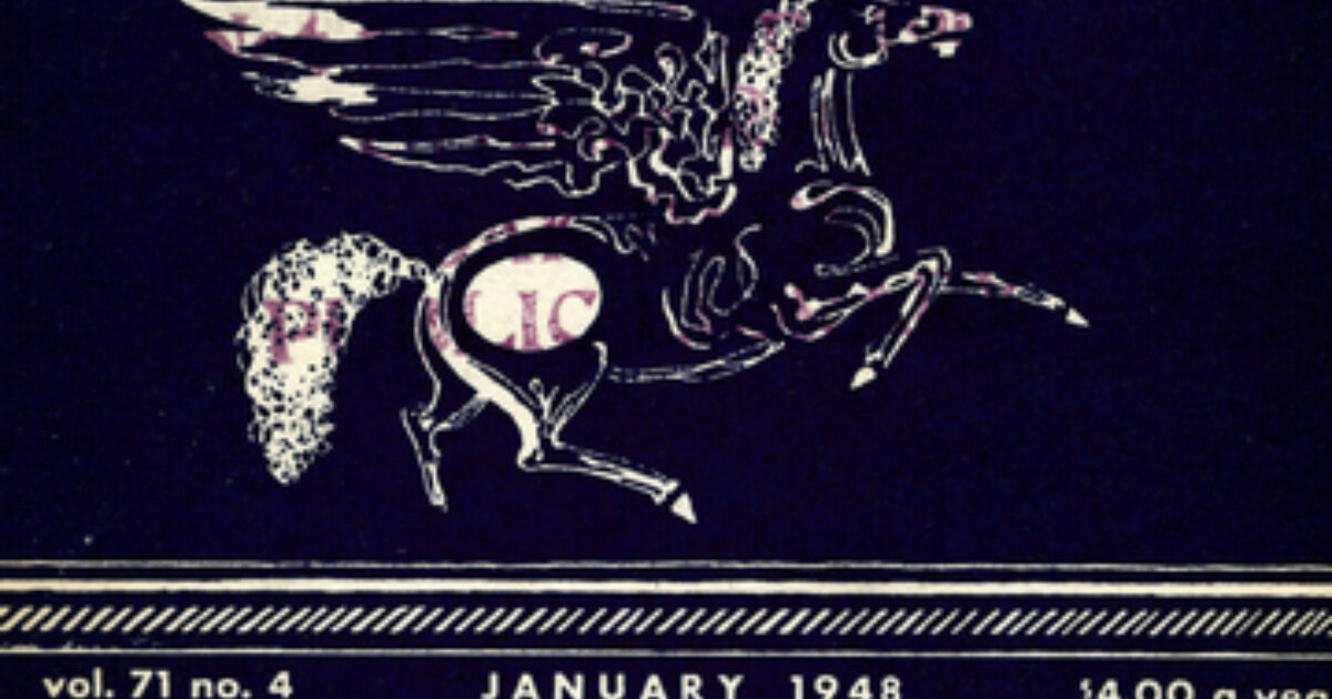 January 1948 | The Poetry Foundation