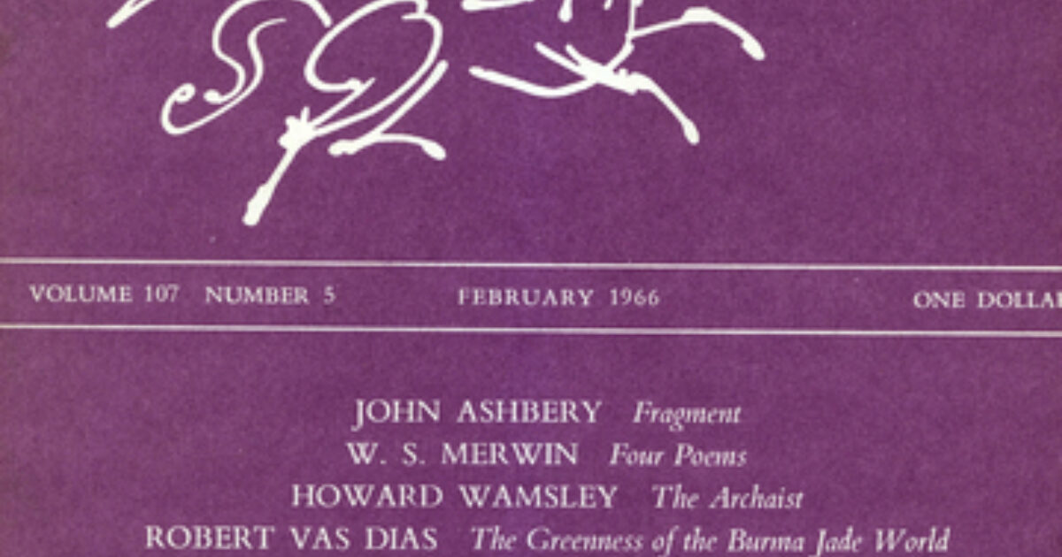 February 1966 | The Poetry Foundation