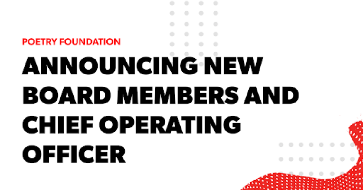 Poetry Foundation Opens Emergency Grants Fund | The Poetry Foundation