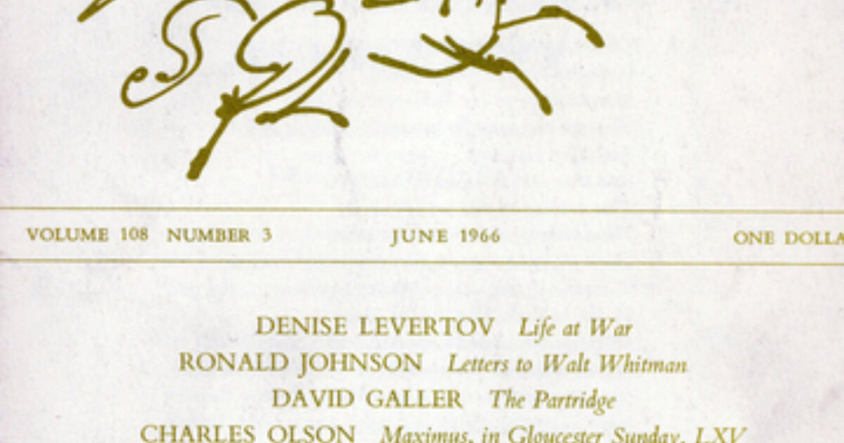 June 1966 | The Poetry Foundation