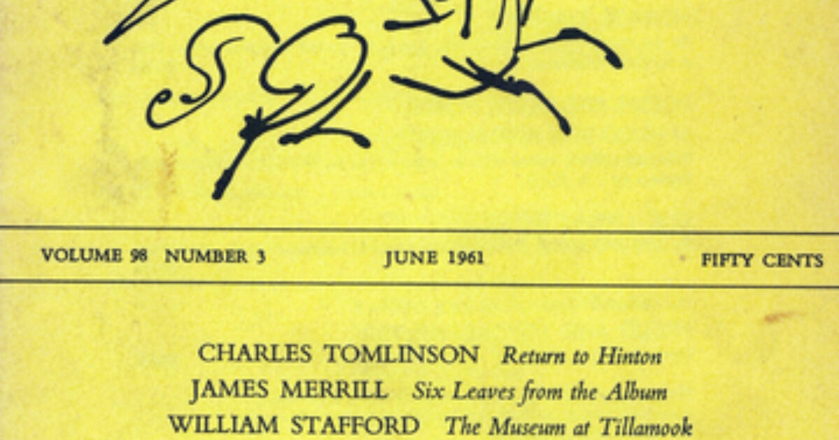 June 1961 | The Poetry Foundation