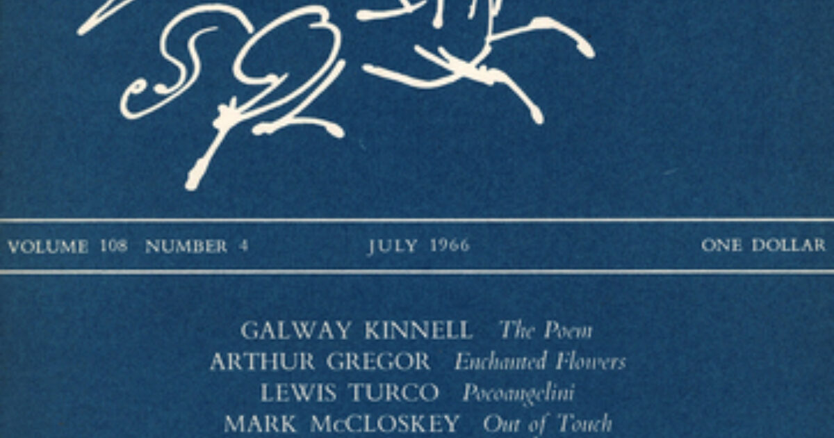 July 1966 | The Poetry Foundation