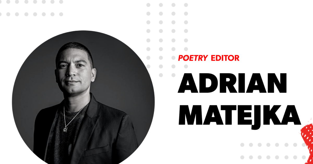 Adrian Matejka Joins Poetry Magazine as New… | The Poetry Foundation