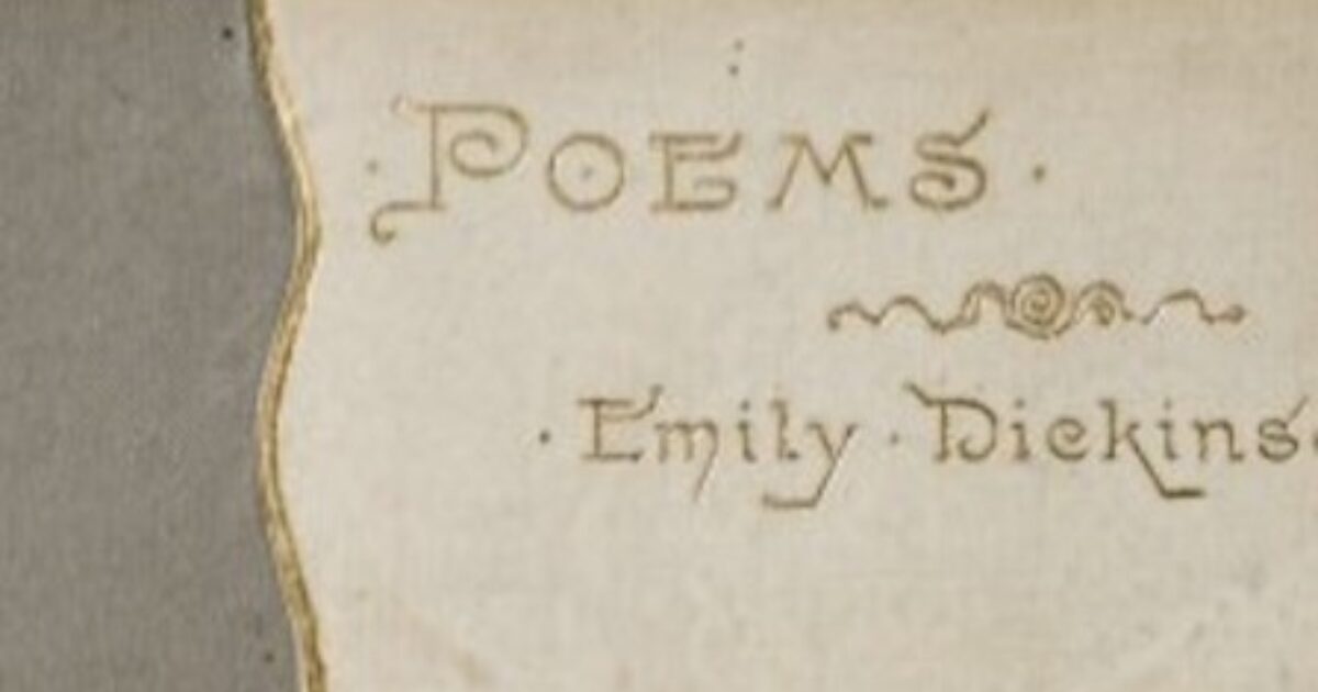 Finding Emily Dickinson in the power of her… | The Poetry Foundation