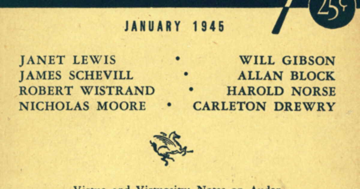 January 1945 | The Poetry Foundation