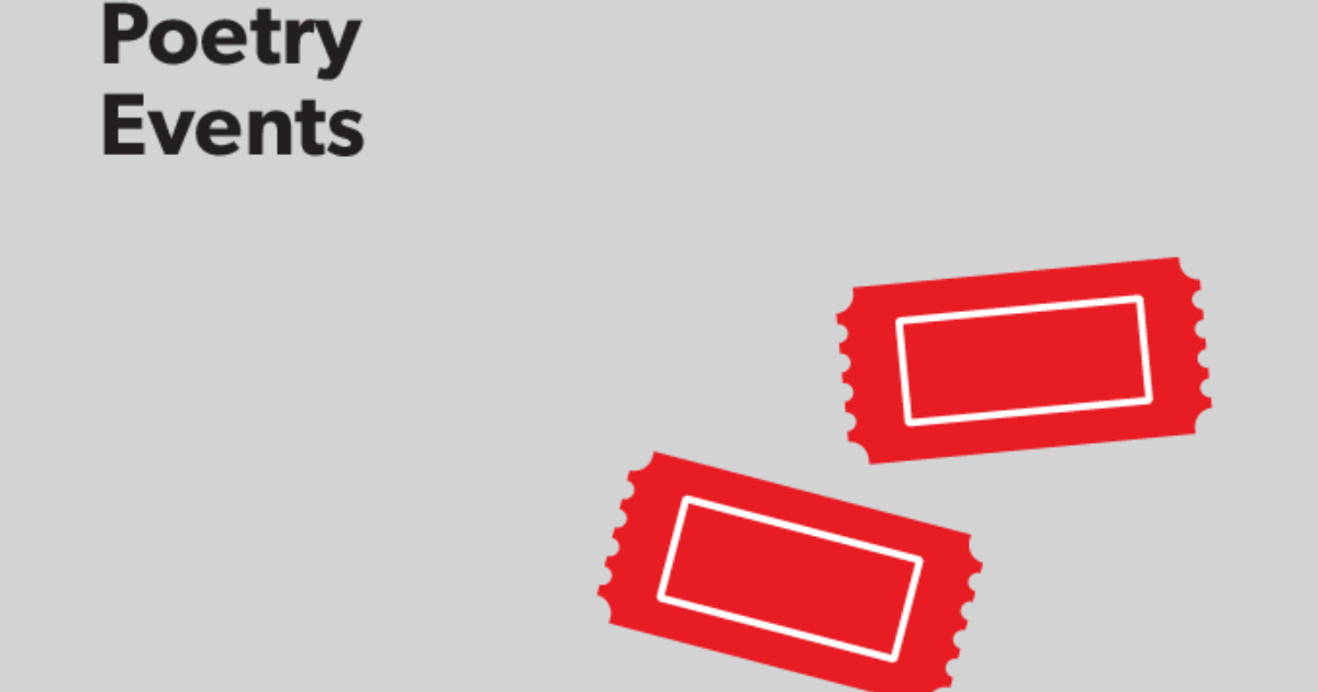 Poetry Events | The Poetry Foundation