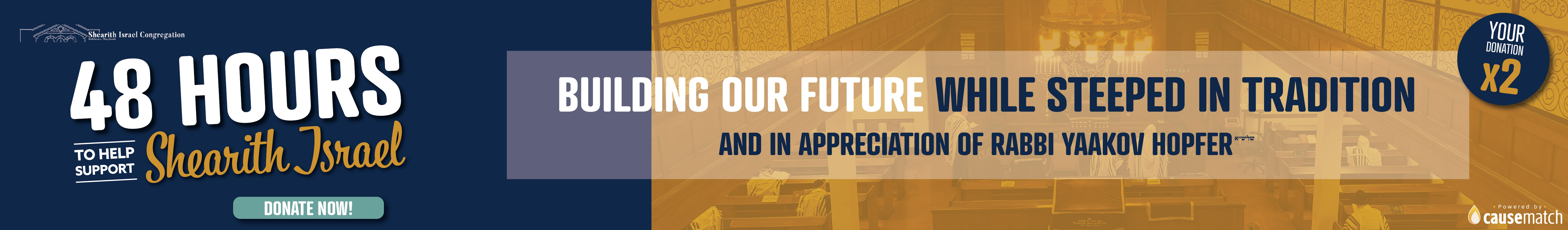 Shearith Israel: Building our Future While Steeped in Tradition