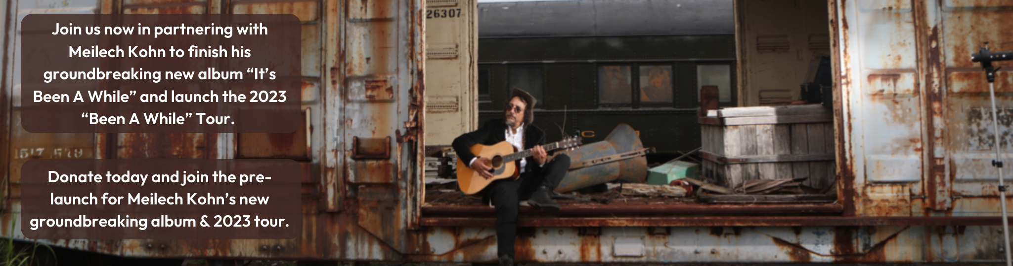 Meilech Kohn’s New Album 2023: "Been A While” Tour!