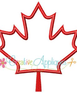 Maple Leaf Applique - Creative Appliques