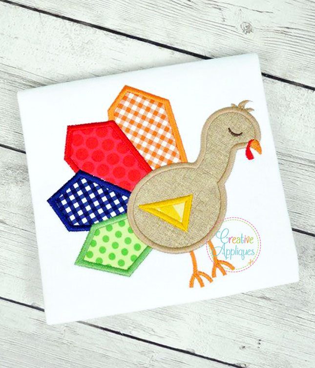 Turkey Applique - Creative Appliques