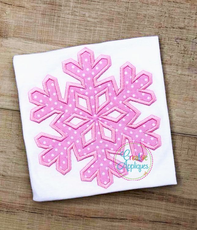 Snowflake Applique - Creative Appliques
