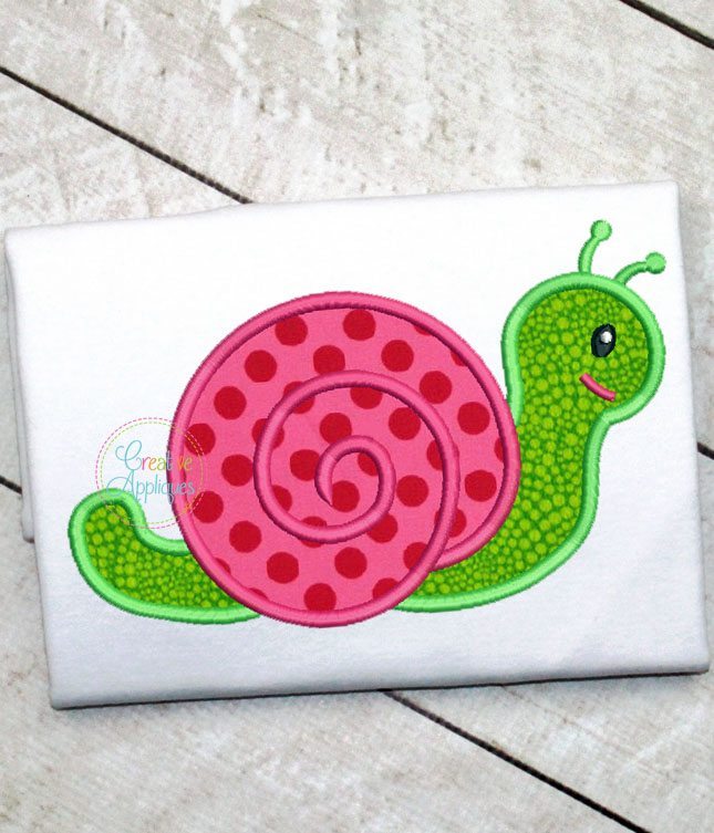 Snail Applique - Creative Appliques