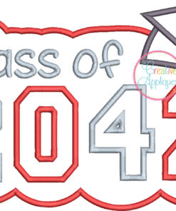 Class of 2042 Applique - Creative Appliques