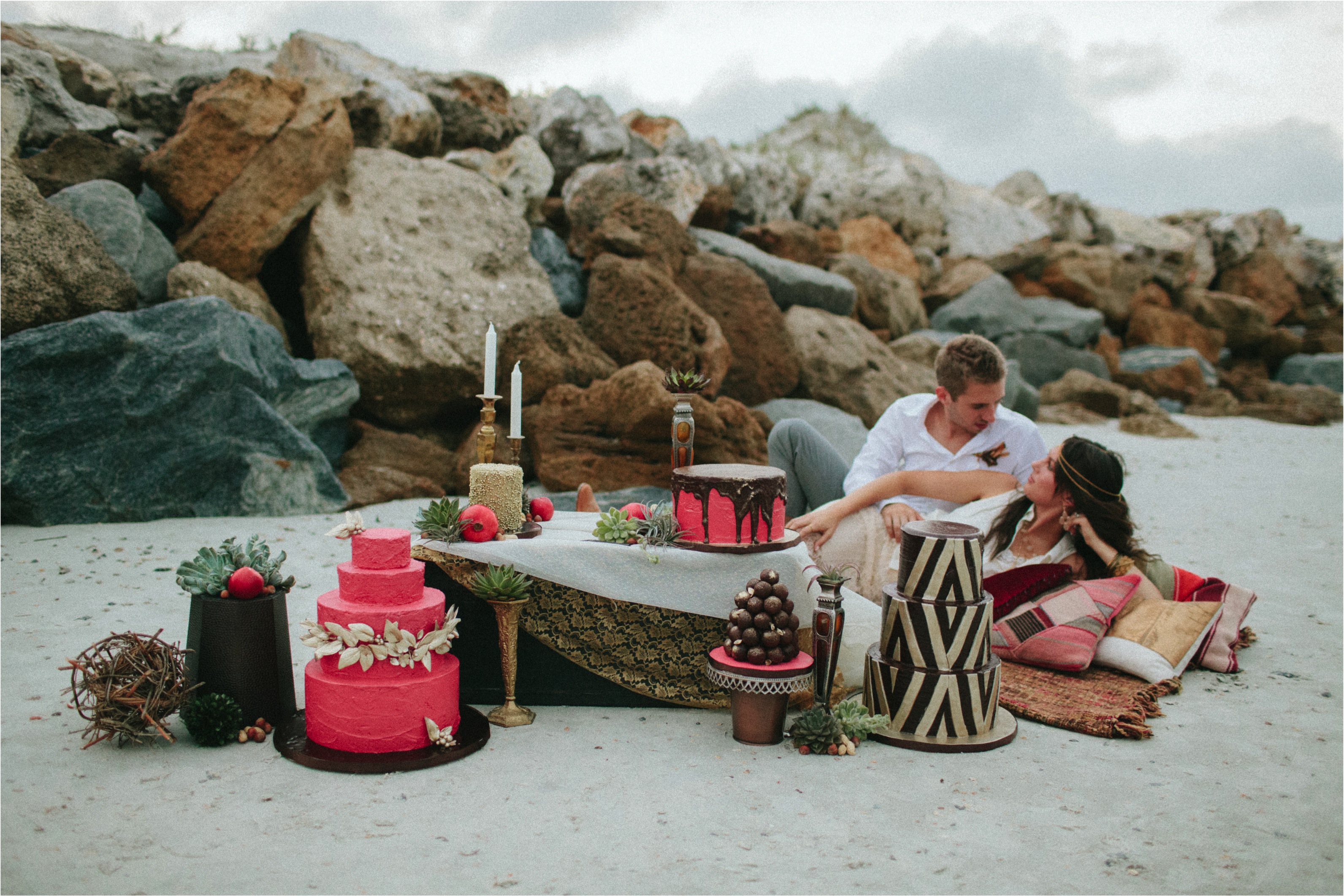 1970s Bohemian Princess Bride Wedding Inspiration | Every Last Detail