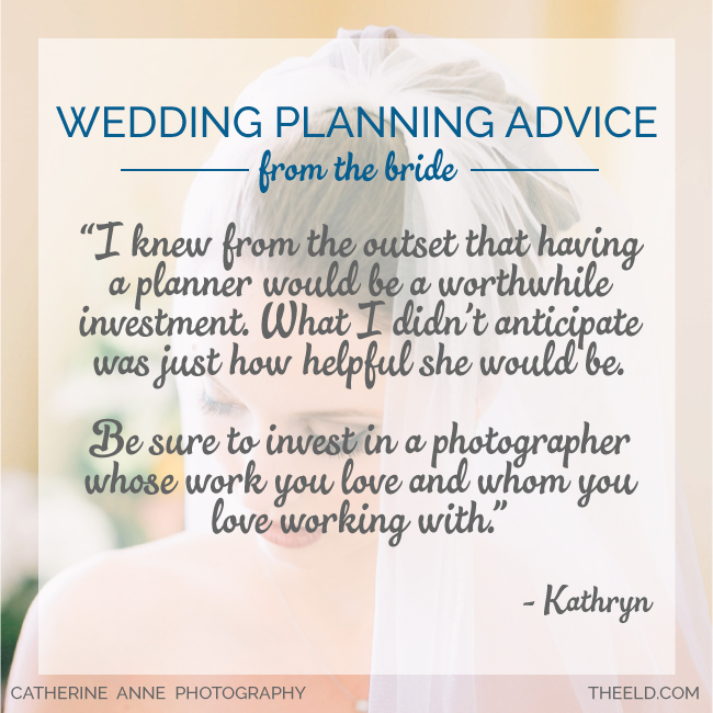 Wedding Planning Advice: From The Bride | 001 | Every Last Detail