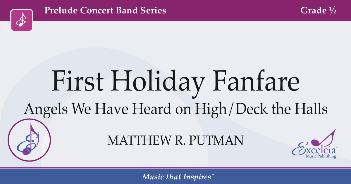 First Holiday Fanfare – Full Score – Excelcia Music Publishing