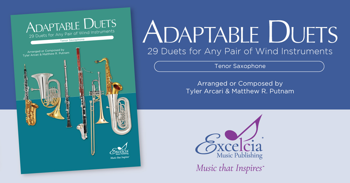 Adaptable Duets for Tenor Saxophone – Excelcia Music Publishing