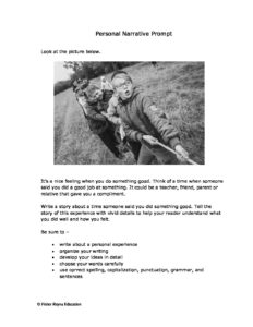 A-time-you-did-a-good-job-gr3-Personal-Narr - Fisher Reyna