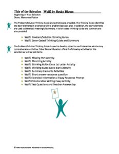 Wolf-Thinking-Guide-and-All-Activities - Fisher Reyna