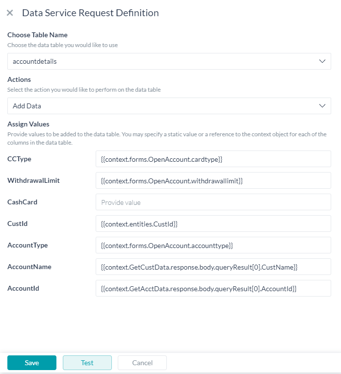 How to Add Data into Data Tables from Digital Forms - Kore.ai ...