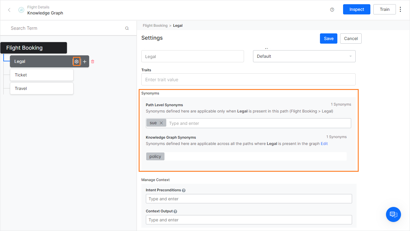 Knowledge Graph Training - Kore.ai Documentation v9.0