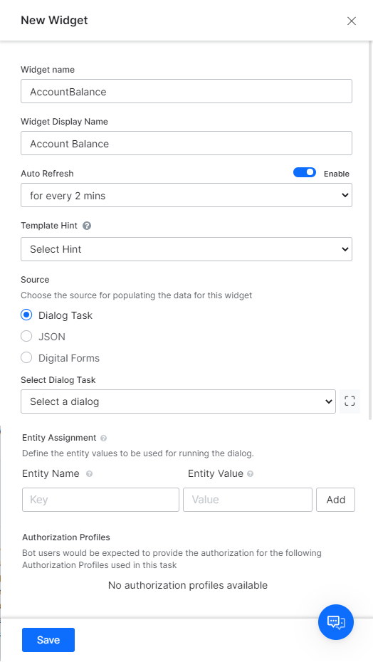 Digital Views - Kore.ai Documentation v9.0
