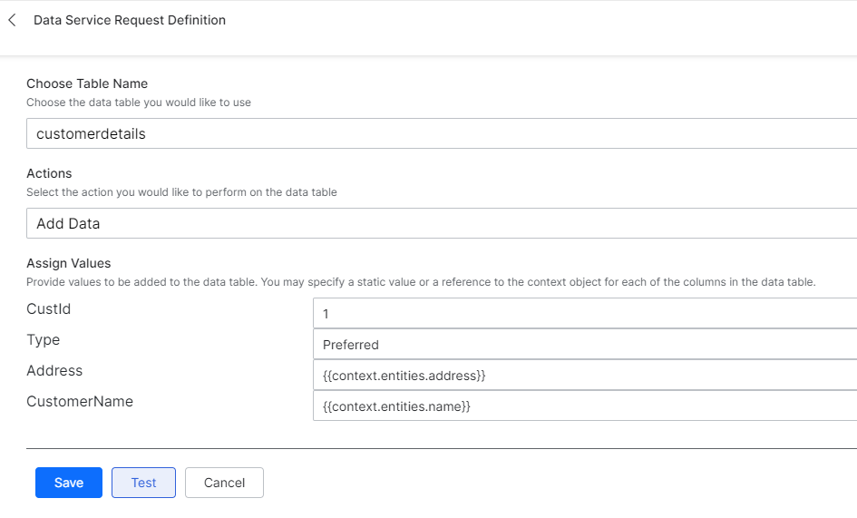 Data as Service - Kore.ai Documentation v9.0
