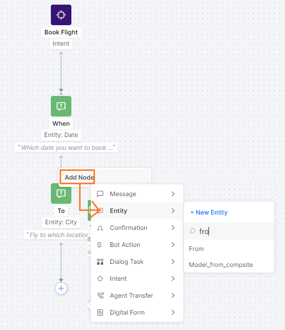 Using The Dialog Builder Tool Koreai Documentation V90