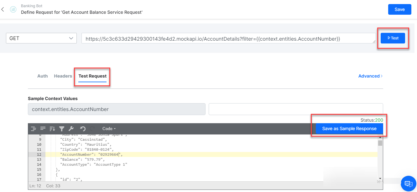 Creating a Banking Bot - Kore.ai Documentation v9.0