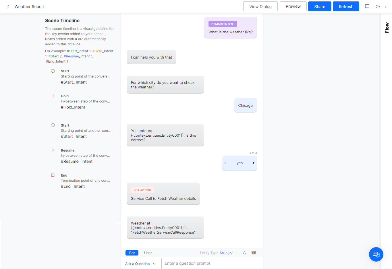Conversation-driven Dialog Builder - Kore.ai Documentation v9.0
