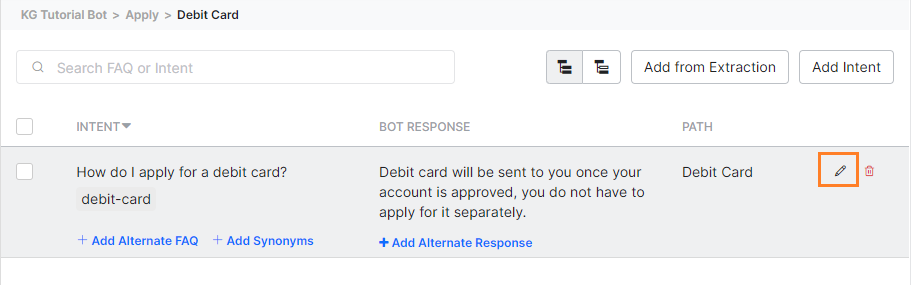 How to build Knowledge Graph - Kore.ai Documentation v9.0