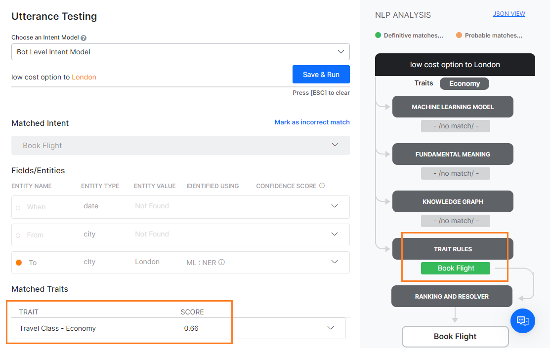 Traits - Kore.ai Documentation v9-1