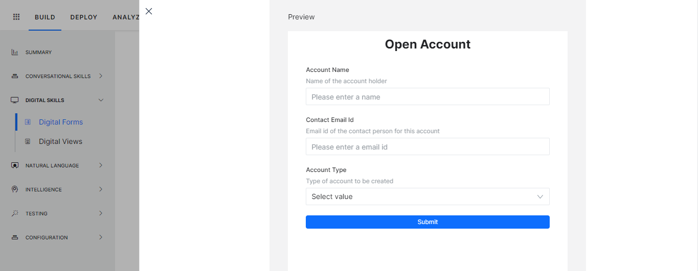 Digital Forms - Kore.ai Documentation v9-1