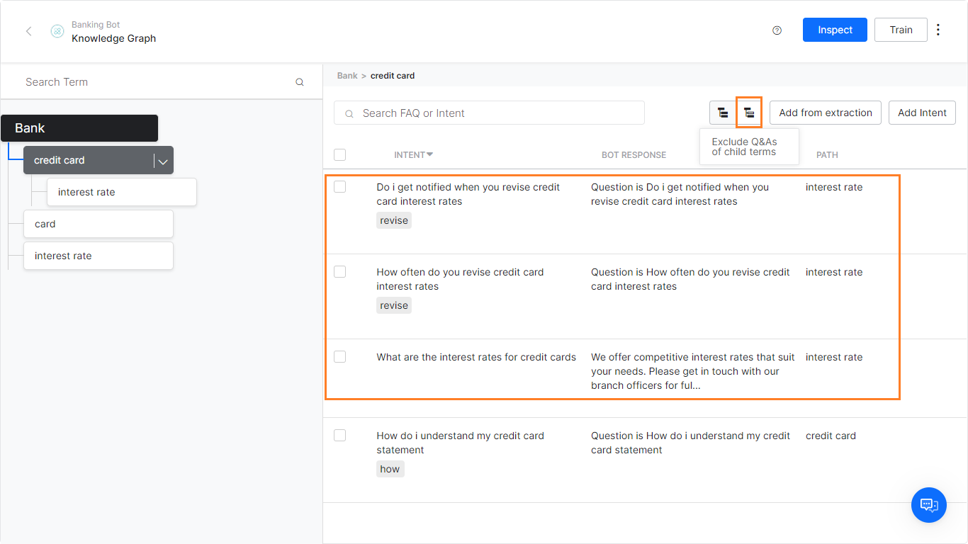 Knowledge Graph - Kore.ai Documentation v9-1