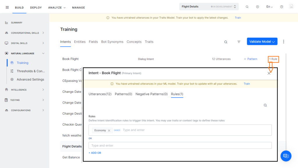 Traits - Kore.ai Documentation v9-1