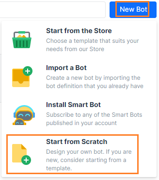 Creating a Simple Bot - Kore.ai Documentation v9-1