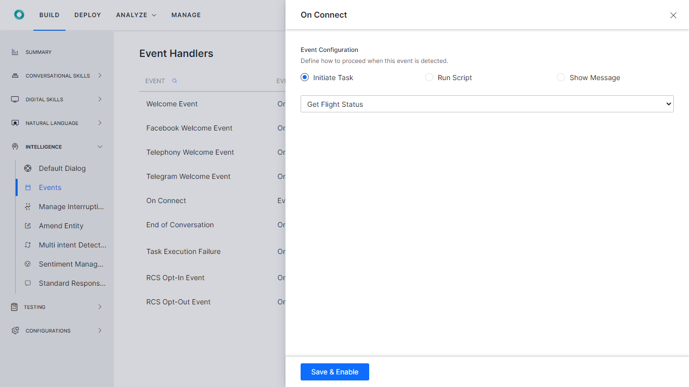 Creating a Simple Bot - Kore.ai Documentation v9-1