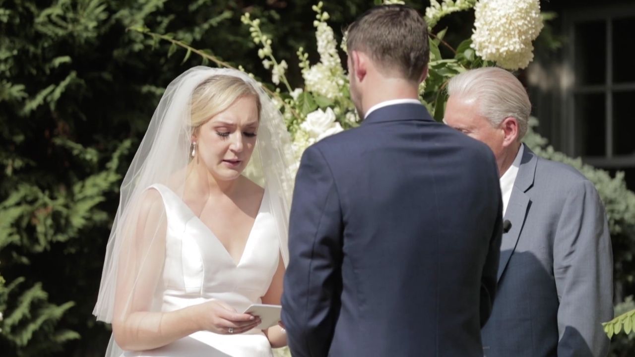 Watch: This Bride's Wedding Vows Will Make You Cry