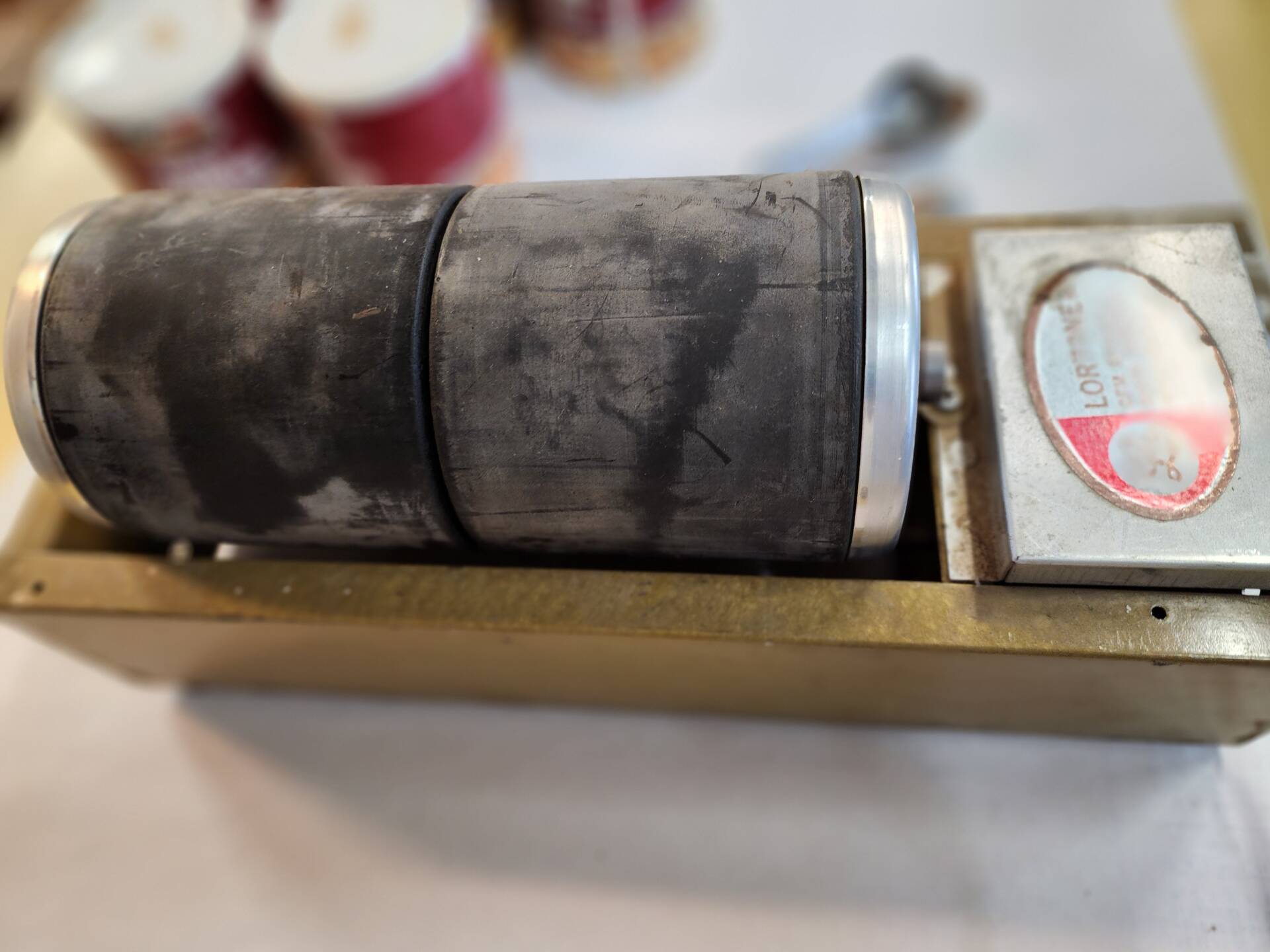 Dual Barrel Lortone Tumbler Model 33B and Grit - Minnesota Mineral Club