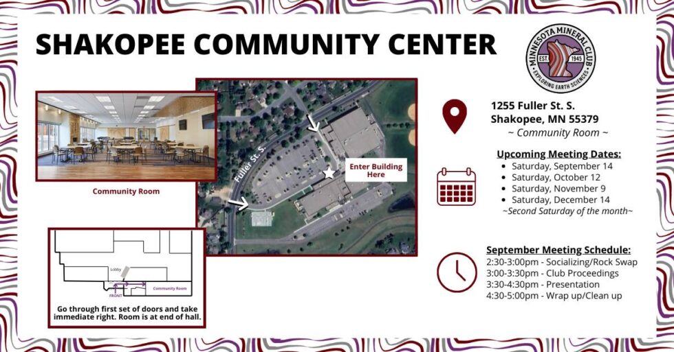 Minnesota Mineral Club - Mineralogy, Geology, Paleontology, Lapidary Arts