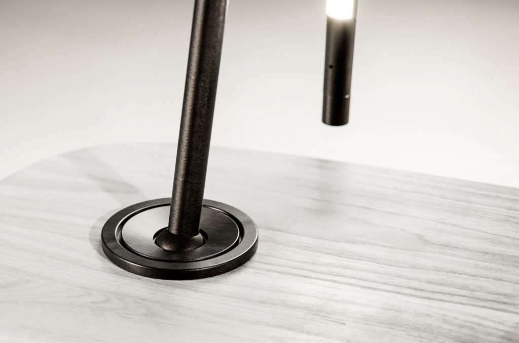 THIN Task Lamp with Desk Inset