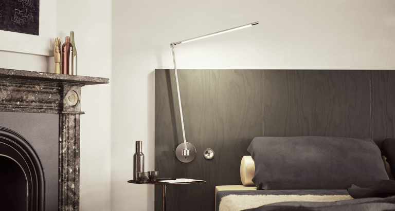 THIN Task Lamp with Wall Mount