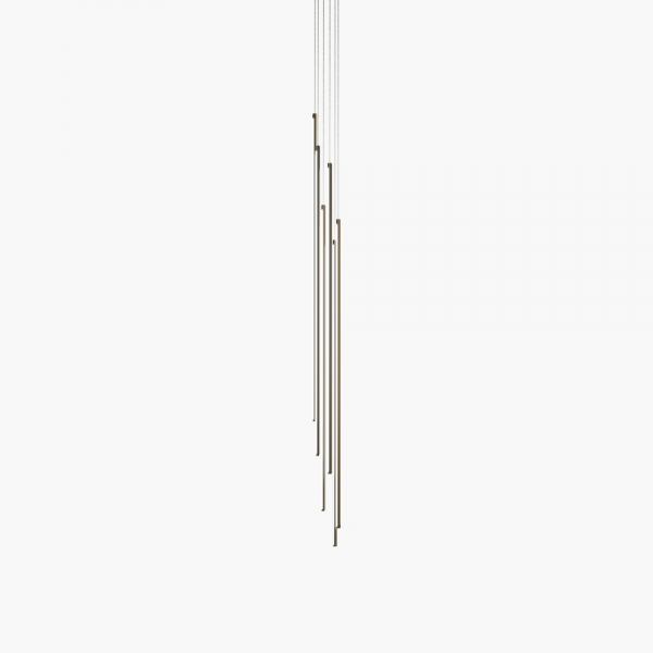 THIN Vertical Suspension Cluster English Bronze 6 Segments