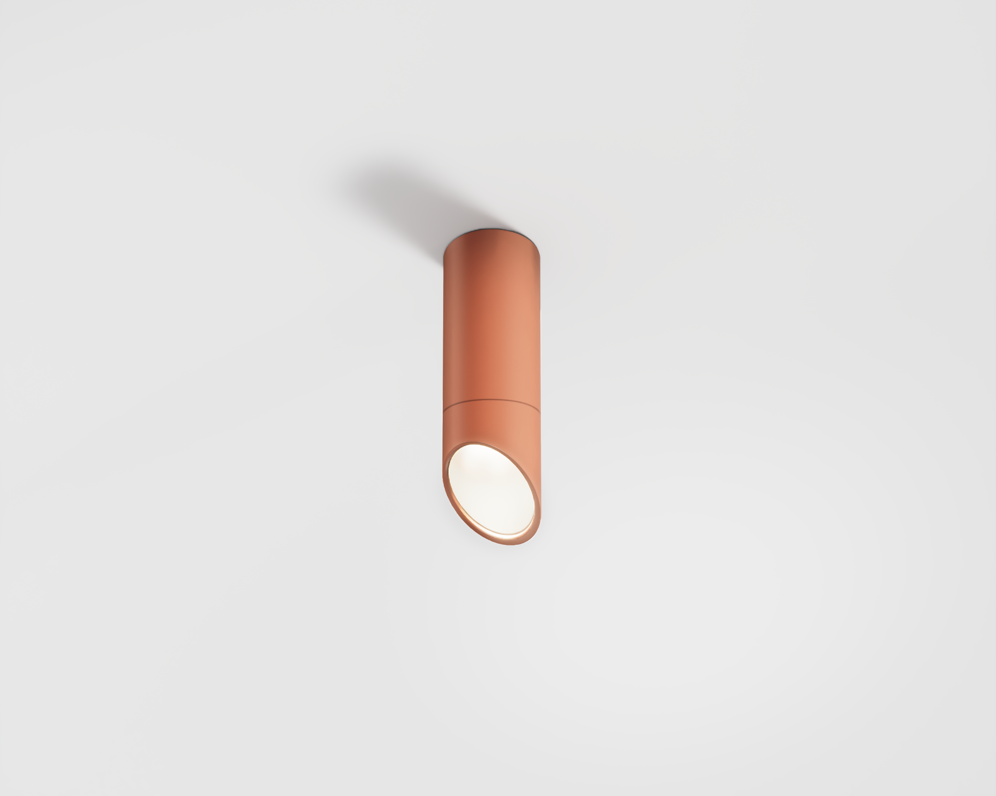 Juniper Cylinder Direct Surface Mount Wallwasher Custom Color