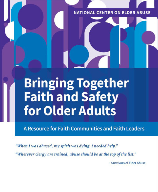 Faith Leaders - NCALL - The National Clearinghouse on Abuse in Later Life